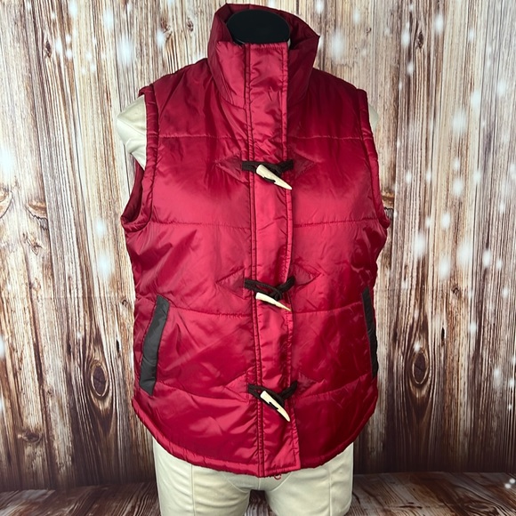 King Ranch | Jackets & Coats | King Ranch Red Puffer Vest Small | Poshmark